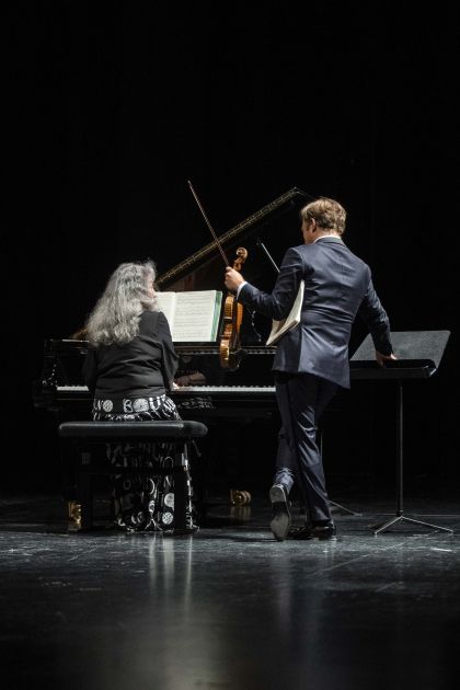Recital R. Capuçon · Argerich (2020) • Salzburg Festival 2020