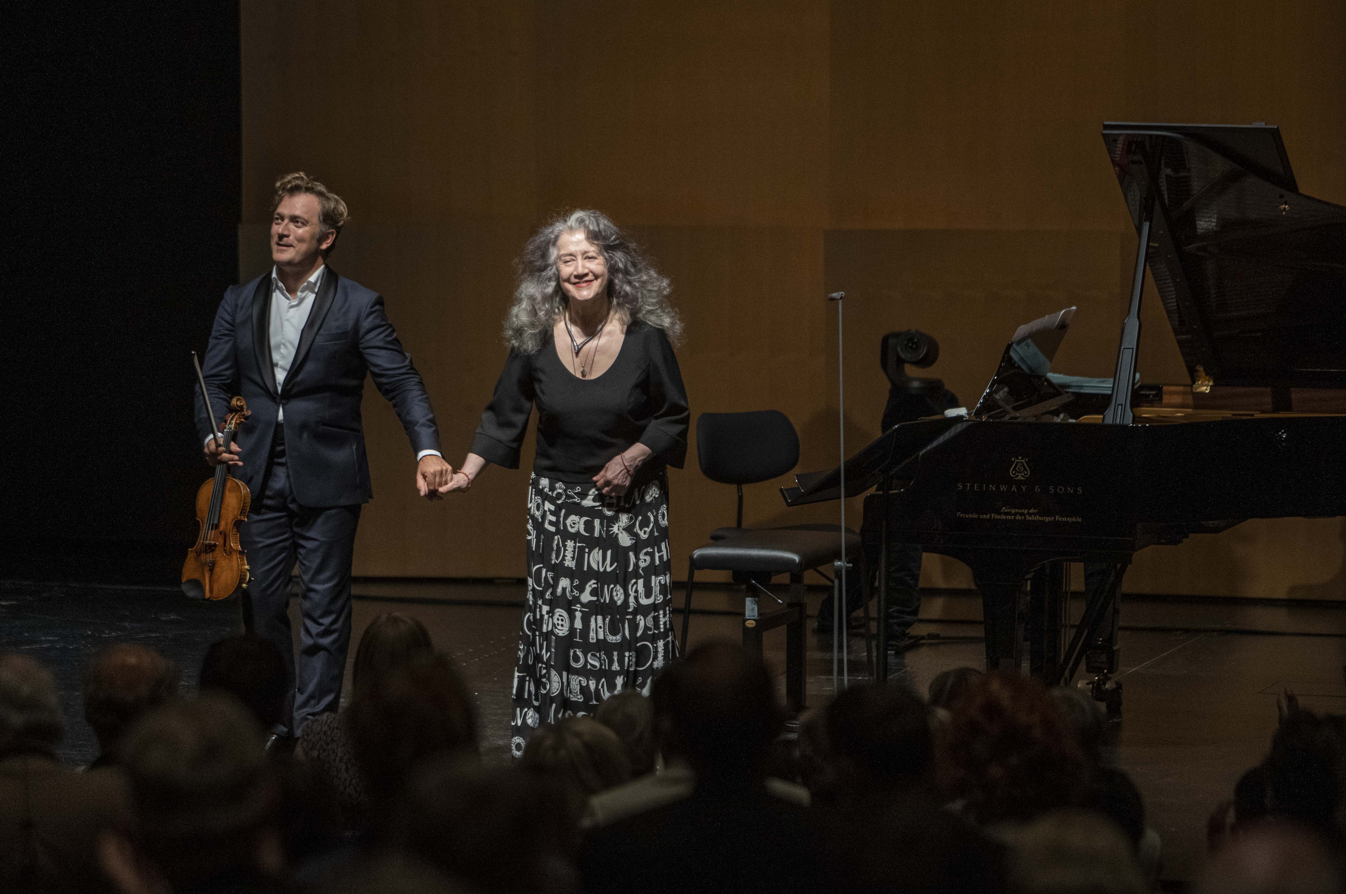 Recital R. Capuçon · Argerich Production Pictures 2020 • Salzburg Festival
