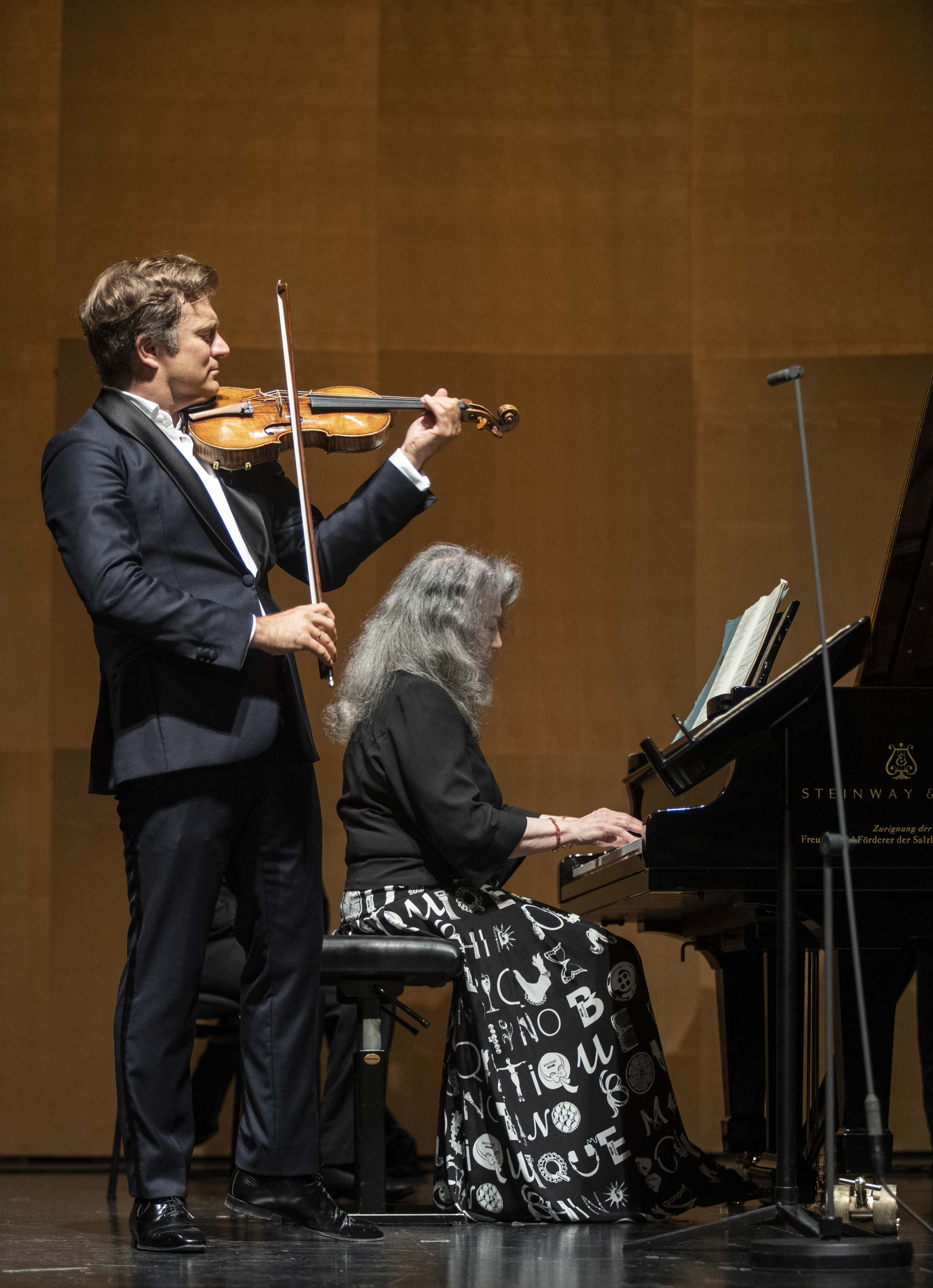 Recital R. Capuçon · Argerich Production Pictures 2020 • Salzburg Festival