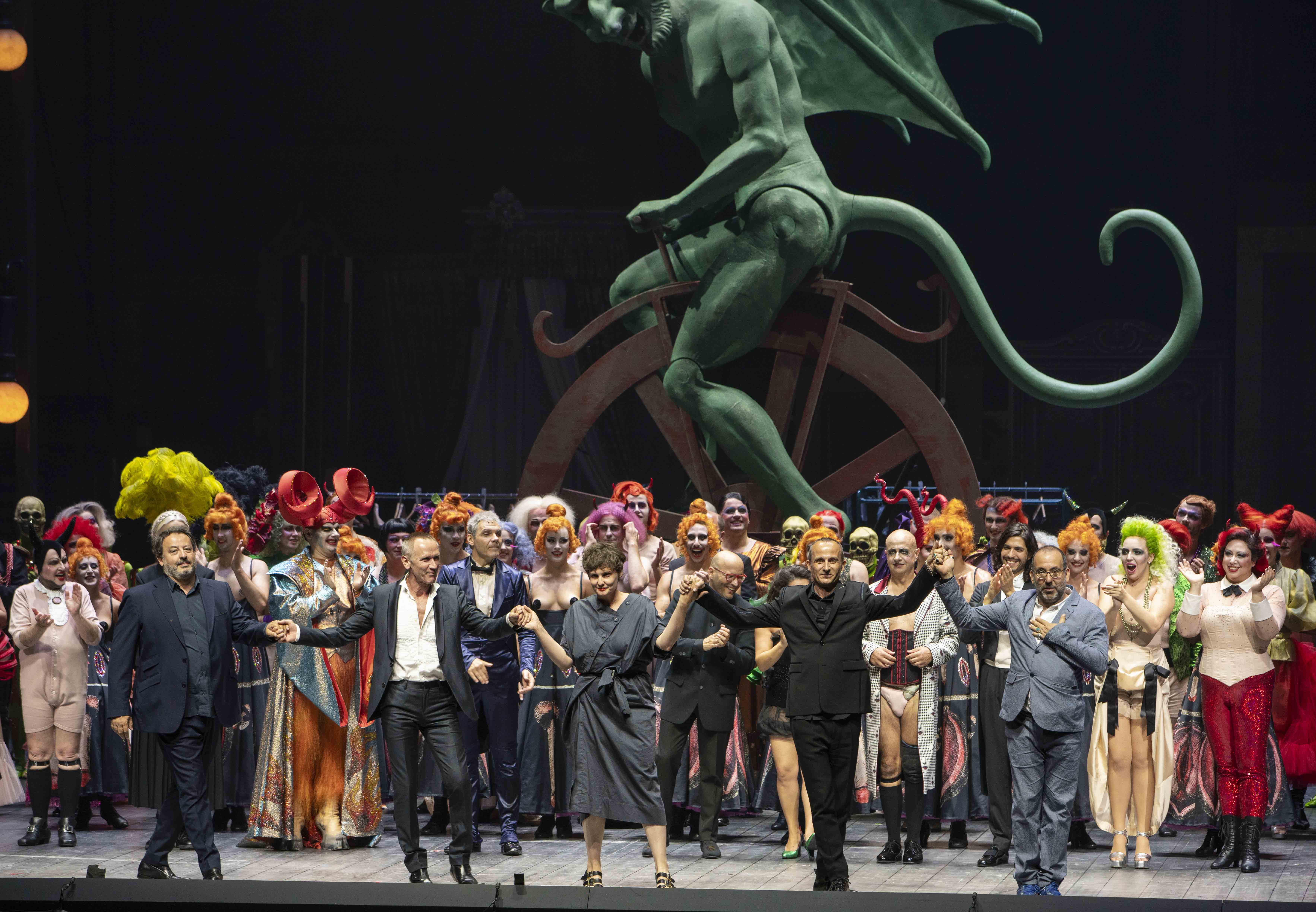 Production Pictures Orphée aux enfers 2019 • Salzburg Festival
